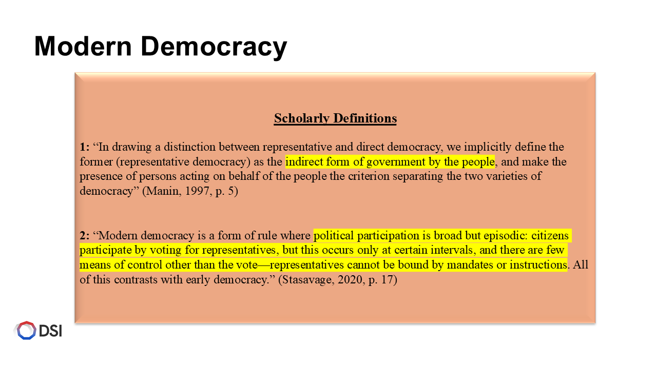 What is Democracy? – Democratic Systems Inc.